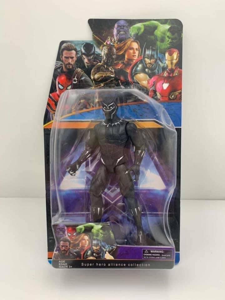 FIGURINHA DE AÇÃO PANTERA NEGRA - MARVEL – Otaku Nation Angola